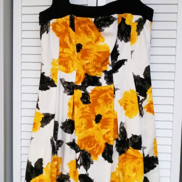 Corey P. | Dresses | Yellow Roses Summer Dress | Poshmark